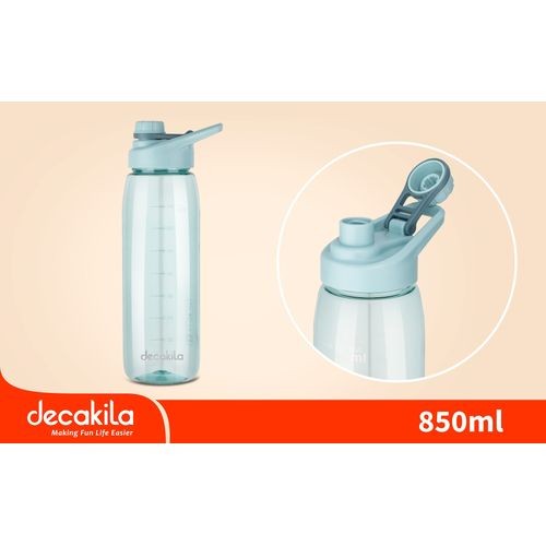 Bouteille D'eau En Plastique 850ml - Bleu, Gourde D'eau En Plastique